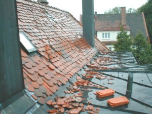 Sturmschaden Am Dach